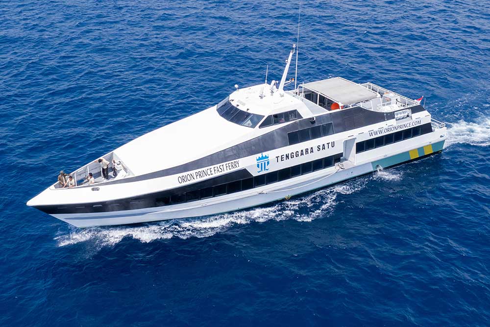 Ticketboat.id | Orion Prince Fast Ferry | Book your ticket to Gili ...